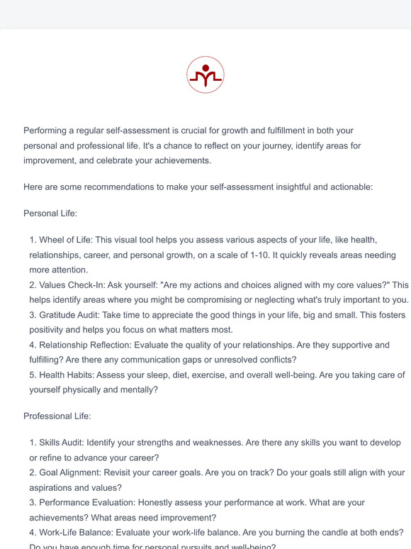 Master of Project Academy: Self-Assessment - Key to Growth🔥 | Milled