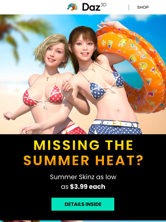 DAZ 3D: Sunny Savings | Milled