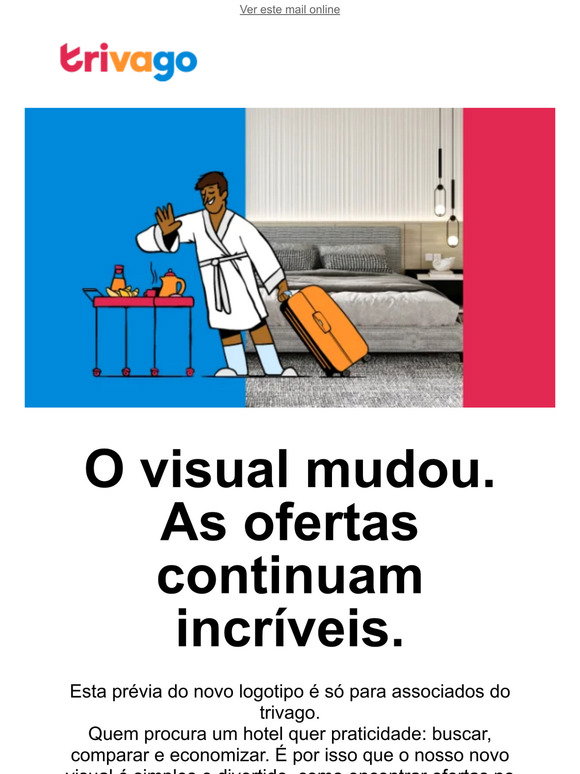 Trivago: Conheça o nosso novo logotipo 👋 | Milled
