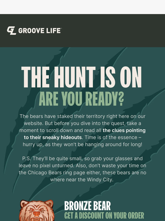 Groove Life: THE BEARS ARE OUT OF HIBERNATION | Milled