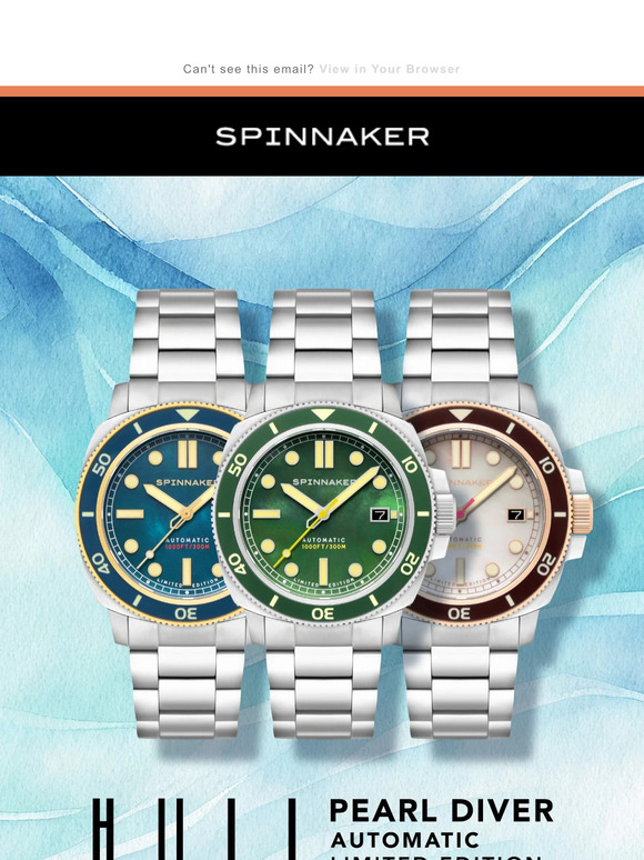 Spinnaker Watches: Sneak Peek: Unveiling Elegance | Milled