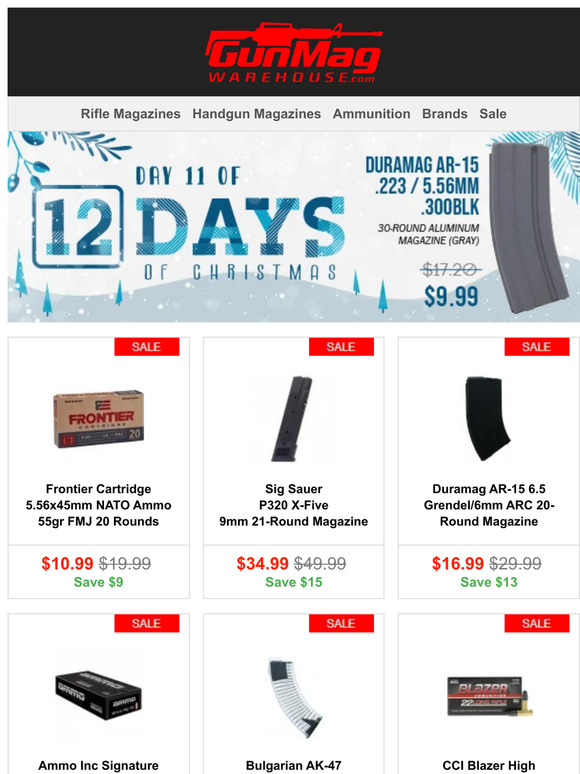 GunMag Warehouse: On The 11th Day Of Christmas, Gunmag Sold To Me ...