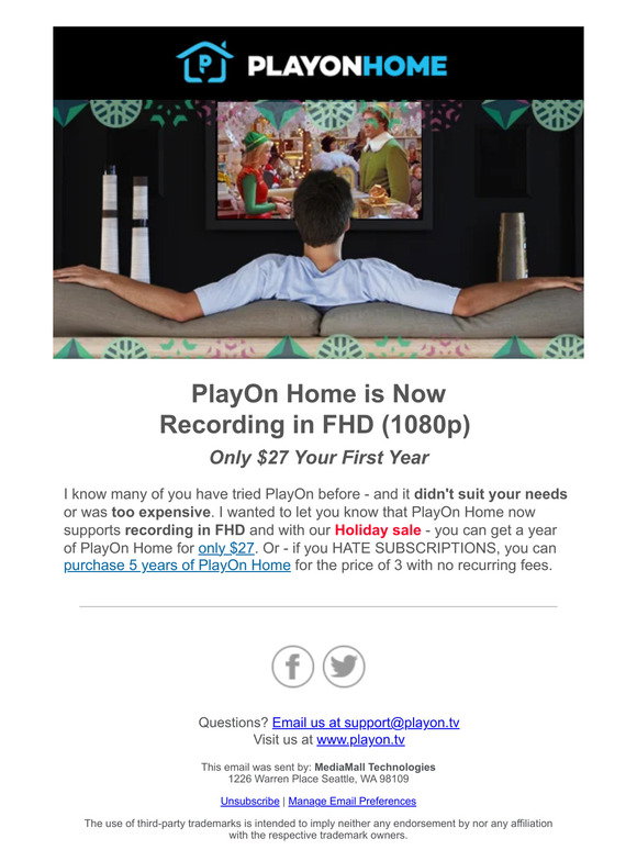 Playon: PlayOn Home - now in 1080p and only $27 | Milled