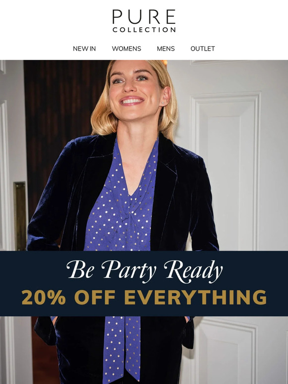 Pure Collection Email Newsletters: Shop Sales, Discounts, and Coupon Codes