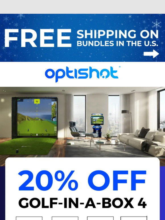 OptiShot Golf: 20% OFF | Orbit Golf Simulator | Milled