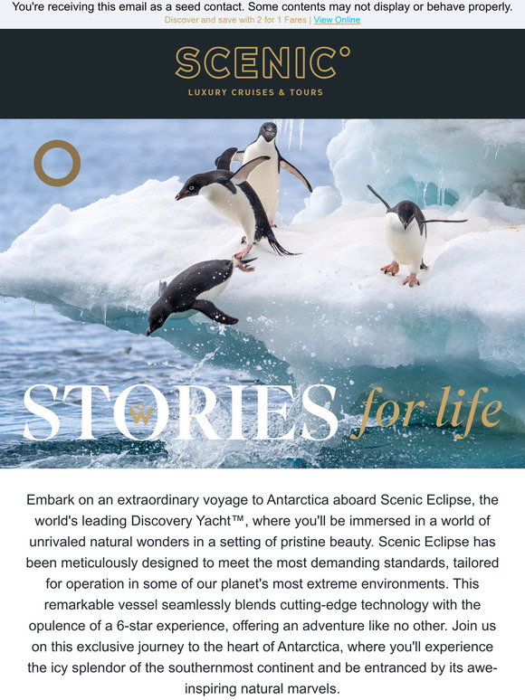 Scenic: Seed - Your expedition to Antarctica’s natural marvels awaits ...