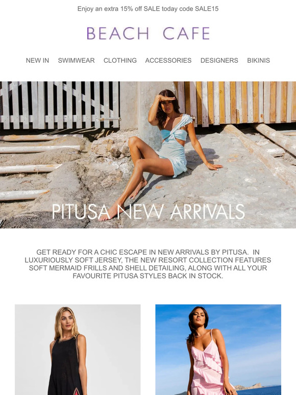 Beach Cafe: Just Landed: Pitusa and Vix Swimwear | Milled