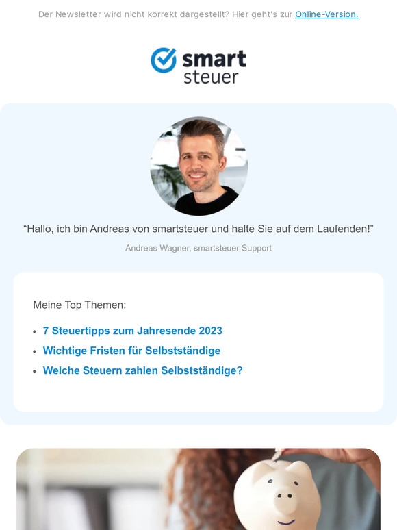 Smartsteuer: 7 Steuertipps zum Jahresende 2023 | Milled