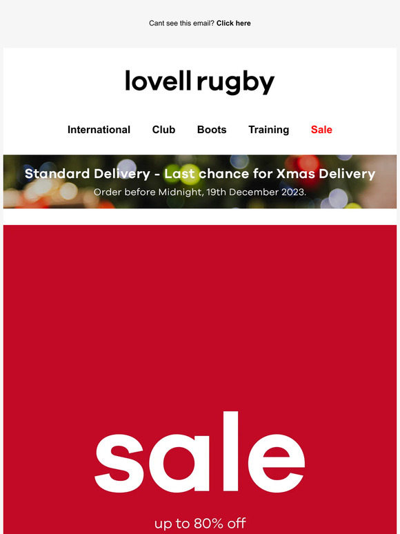 Lovell Rugby Limited: 🚨 The ultimate rugby sale! 🚨 | Milled