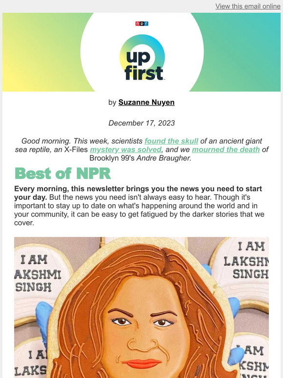 NPR: Get a dose of sunshine in your news with Lakshmi Singh | Milled