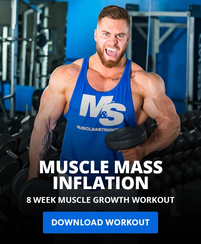 Muscle & Strength: Muscle Mass Inflation: 8 Week Muscle Growth Workout ...