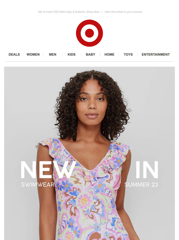 Target: Summer is calling | NEW swim styles | Milled