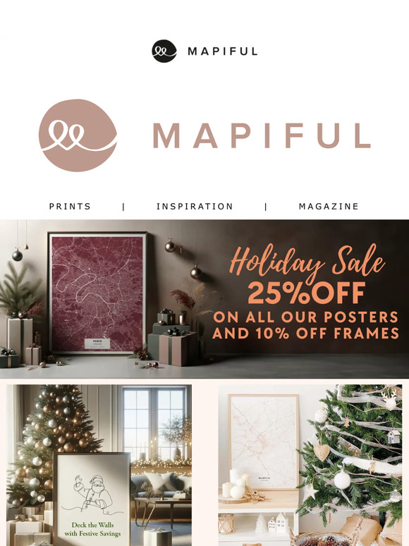 Mapiful: The Perfect Holiday Gift 🎁 | Milled
