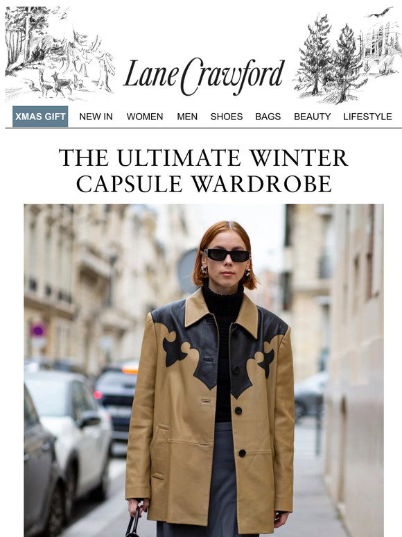 Lane Crawford: Your Ultimate Winter Capsule Wardrobe Essentials | Milled