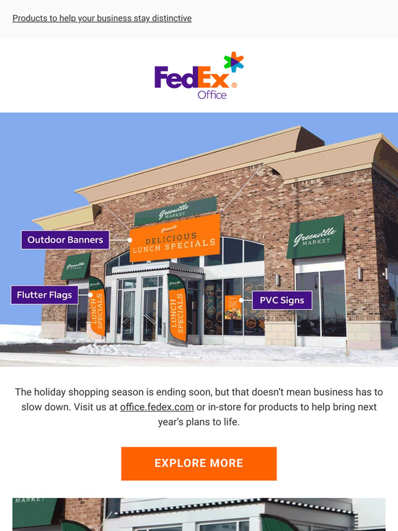 FedEx Office: Maintain your momentum with new marketing materials | Milled