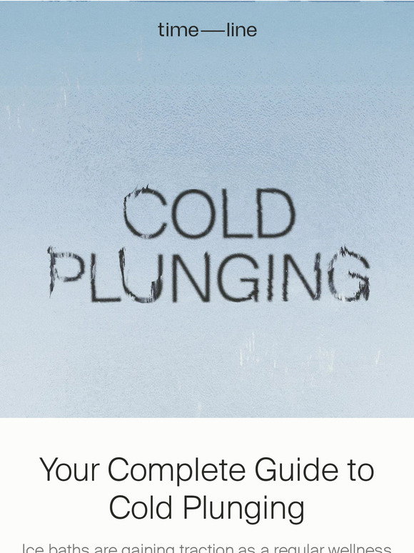 Timeline Nutrition: 🧊 Your Guide to Cold Plunging | Milled