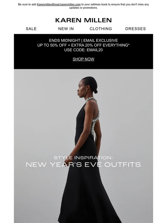 Karen Millen: The Best Outfits for New Year's Eve | Milled