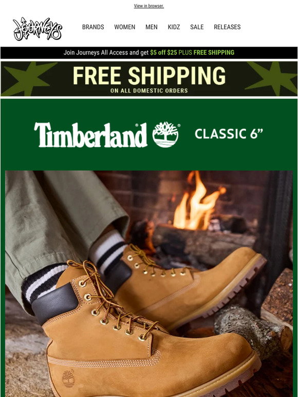 Journeys: Timberland 6" Classic | A Must Have | Milled