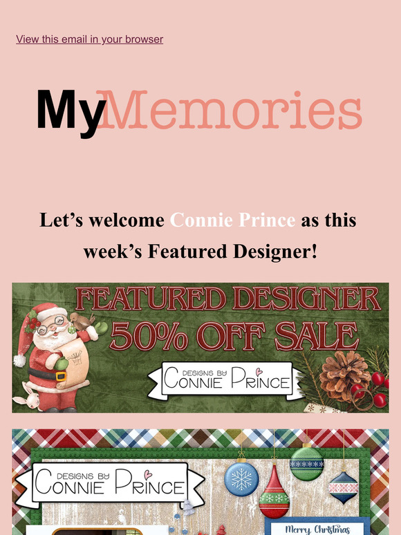 My Memories: Welcome Connie Prince as this week's Featured Designer ...