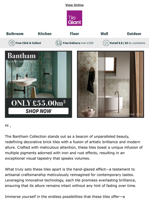 Tile Giant: Discover Timeless Elegance with Stiled's Bantham Collection ...