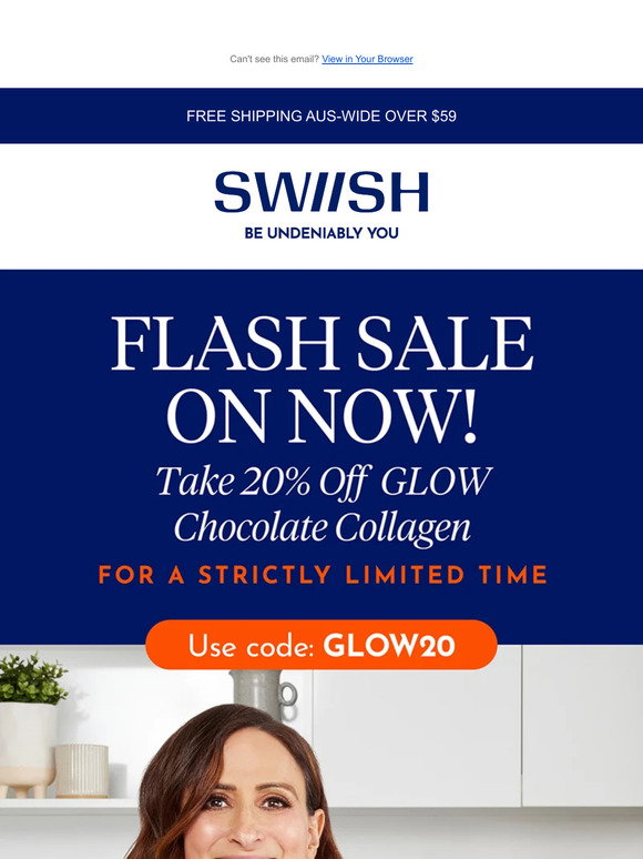 SWIISH: Save BIG On GLOW Choc Collagen! | Milled