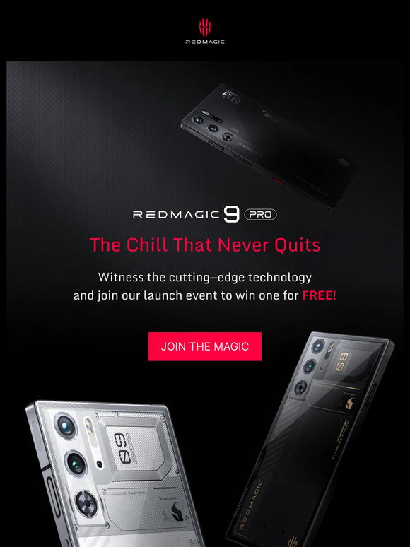 Red Magic: 🔥Revealing The New REDMAGIC 9 Pro | Milled