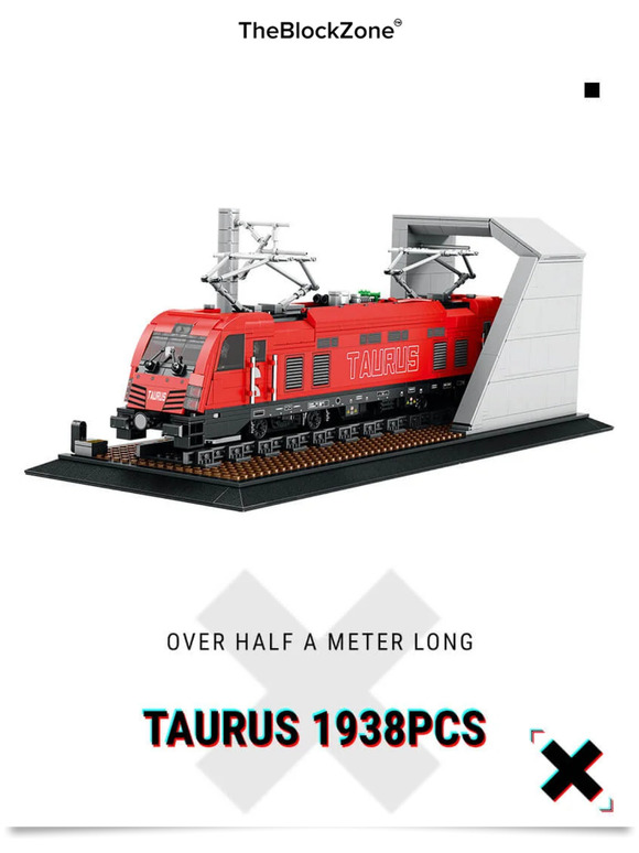 The Block Zone: New | Taurus Train Set 🚊 | Milled