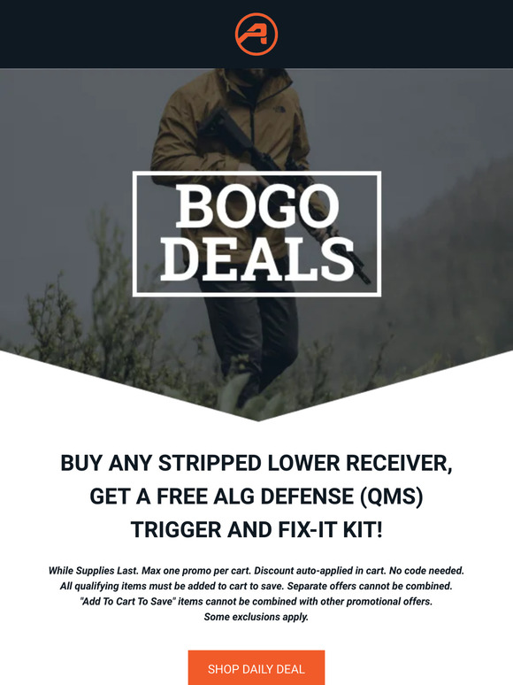 Aero Precision: BUY ONE, GET TWO⚡Get a FREE ALG Defense QMS Trigger AND ...