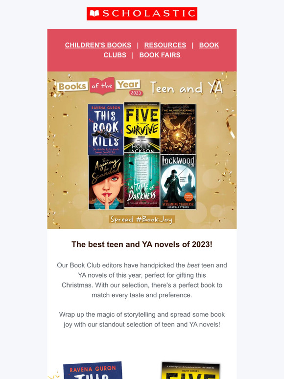 Scholastic: The best teen and YA books of 2023 🎉 | Milled