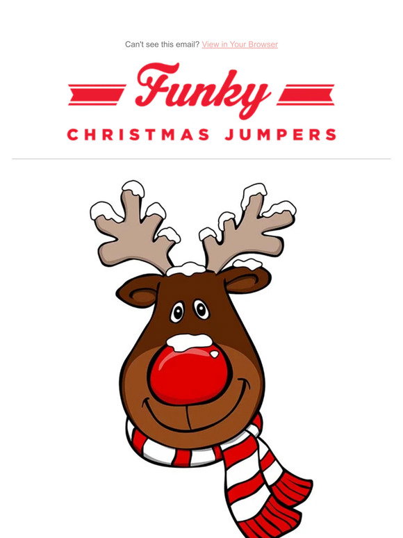 Funky Christmas Jumpers: Bring Rudolph back for 2024? | Milled
