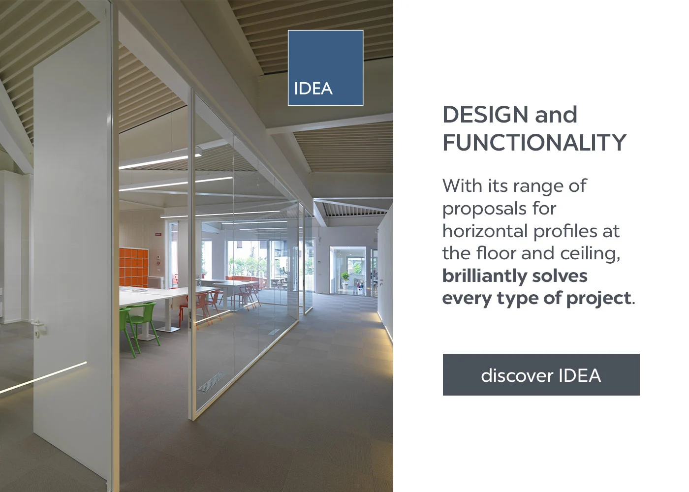 Archiproducts: Nordwall glass partition walls for offices, modular, movable and equipable | Milled