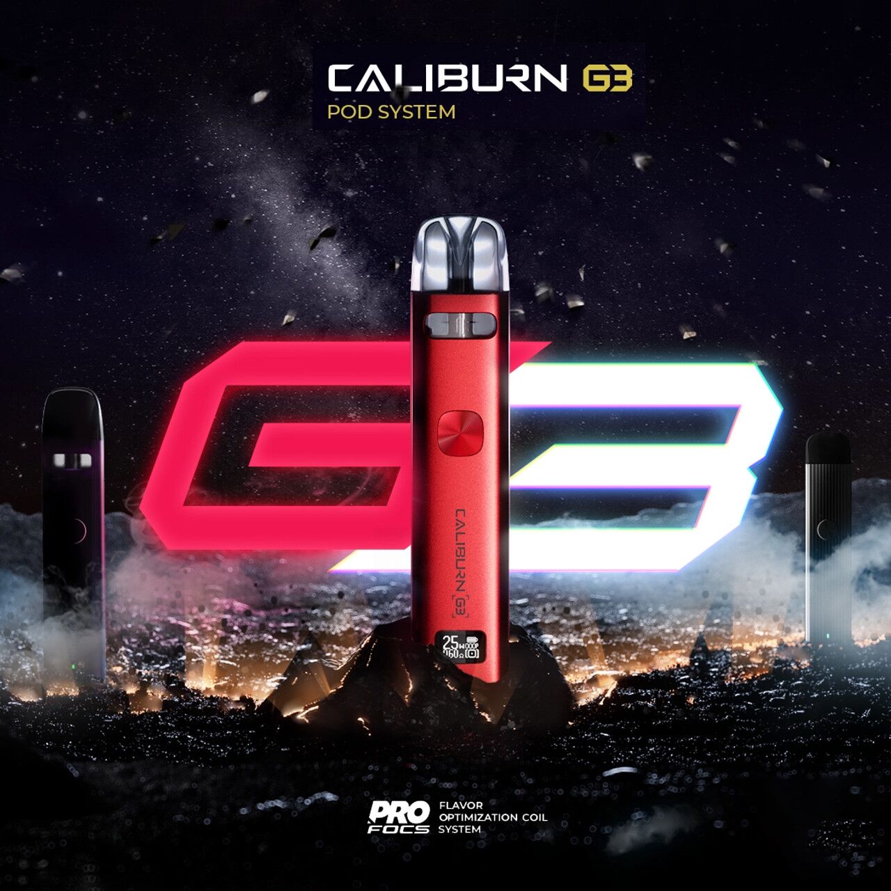 Vape Wholesale USA: Introducing the New Caliburn G3 Plus New 12K FRYD ...