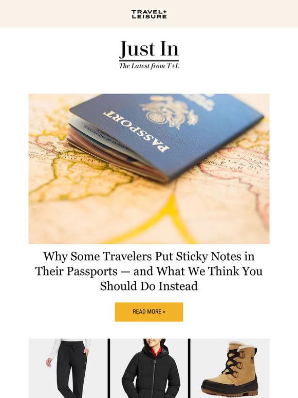 Travel + Leisure: Why Some Travelers Put Sticky Notes in Their ...