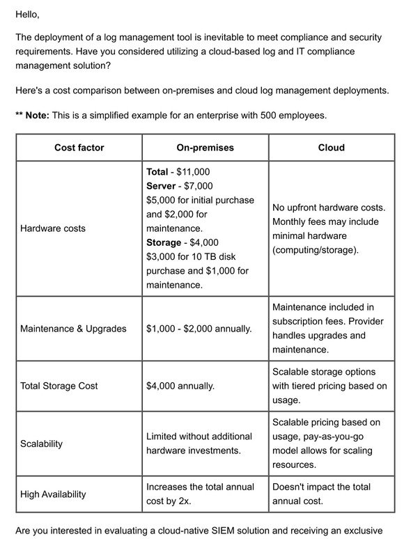 ManageEngine: Unlock Hidden ROI: Steps To Slash The Log Management ...