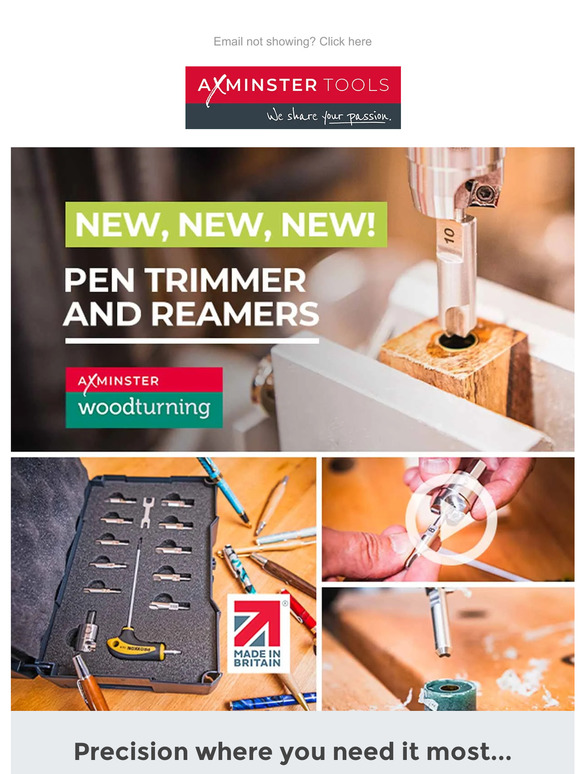 Axminster Tools: New from Axminster Woodturning! | Milled