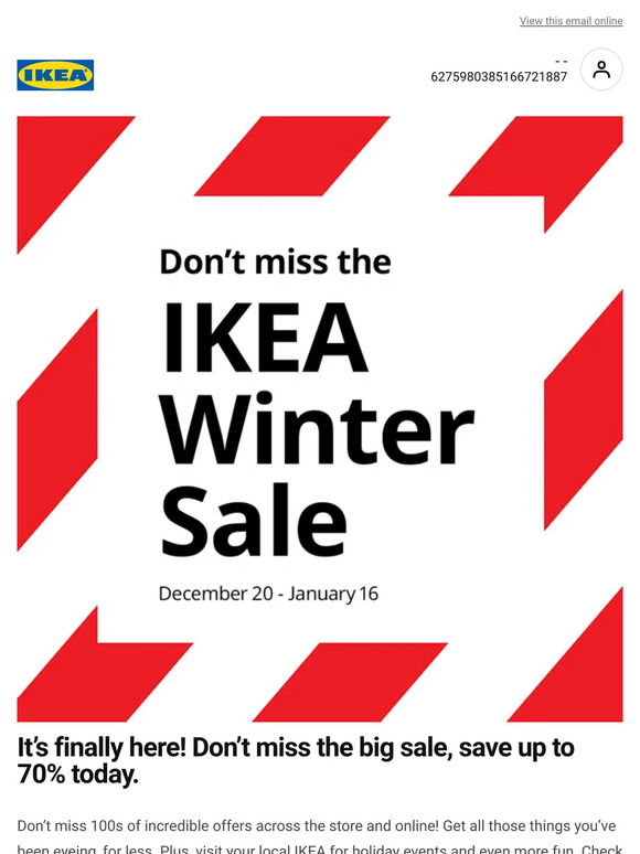 IKEA: The IKEA Winter Sale is here! | Milled