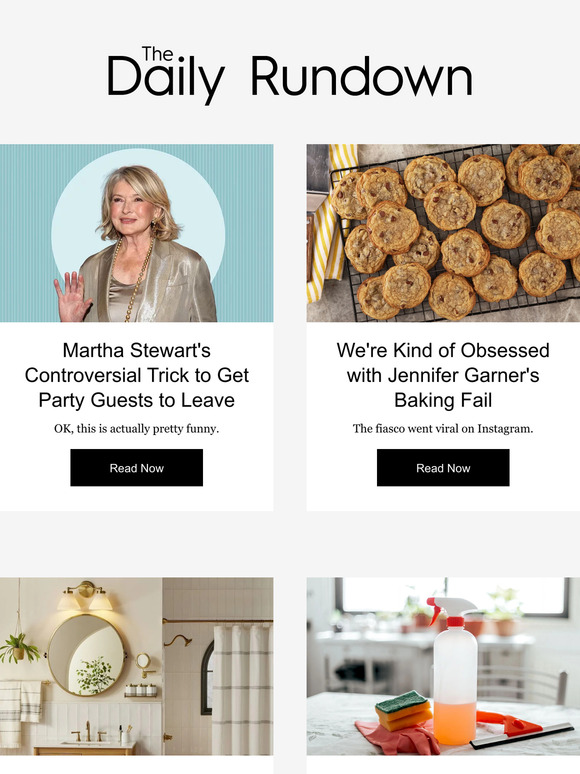 Better Homes and Gardens: Martha Stewart's Controversial Trick to Get ...