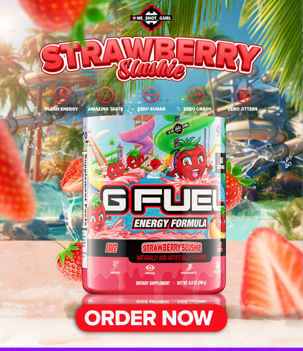 G FUEL: Introducing: Strawberry Slushie REMASTERED! 🍓🍓 | Milled