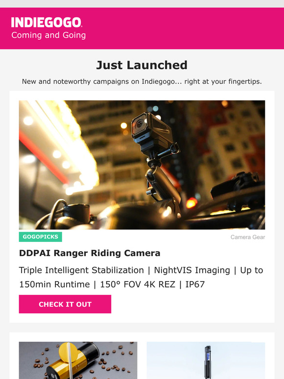 Indiegogo: Coming and Going on Indiegogo | Milled