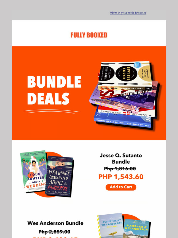 Fully Booked: December Bundle Deals | Milled