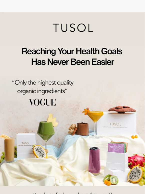 TUSOL Wellness: The 1st Step Towards Reaching Your 2024 Health Goals 🌱 ...