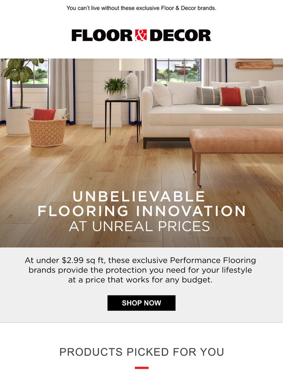 Floor & Decor: Score Performance Flooring for Less | Milled
