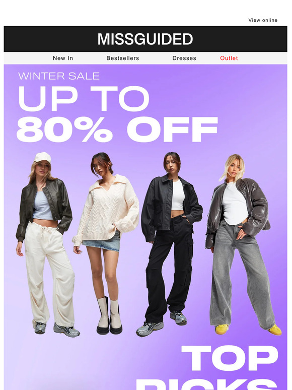 Missguided Email Newsletters: Shop Sales, Discounts, and Coupon Codes