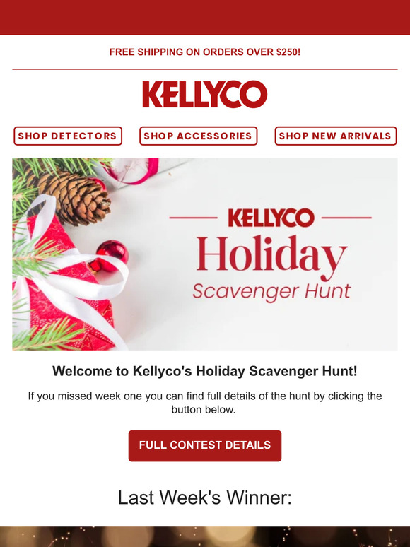 Kellyco: 🕵️‍♂️ Week 2 of Kellyco's Holiday Scavenger Hunt! | Milled