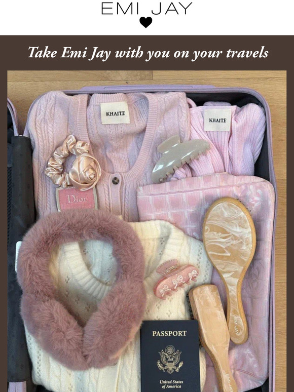 Emi Jay: Holiday Travel Style Guide 🧳 | Milled