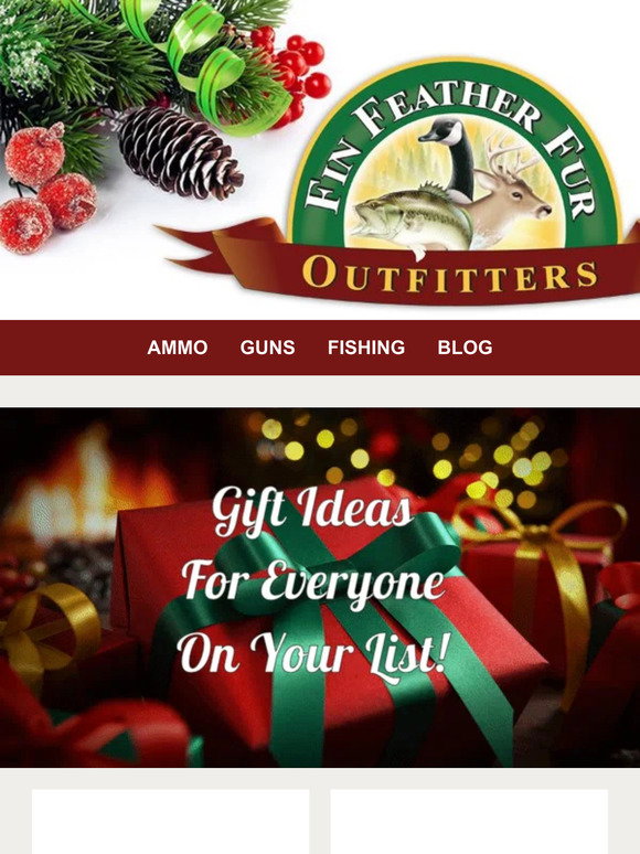 Fin Feather Fur Outfitters: 20 Gift Ideas For Everyone On Your List! 🎁 ...