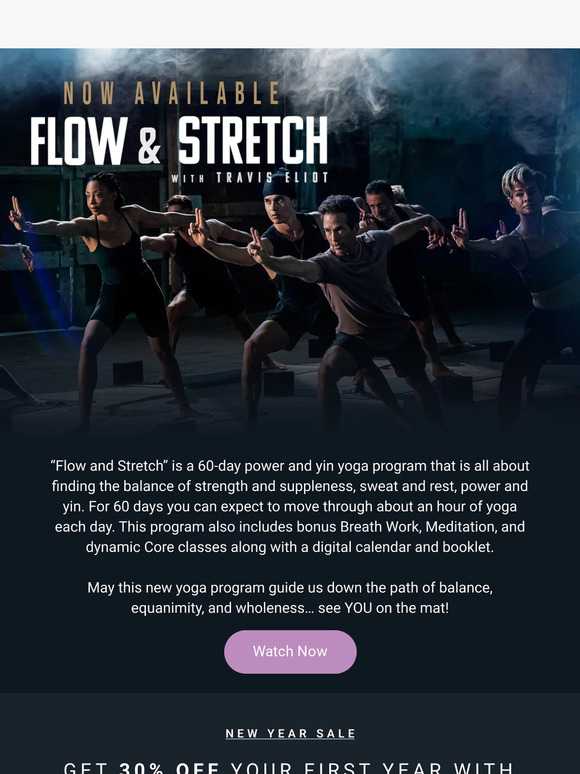 INNER DIMENSION MEDIA: Now Streaming: 'Flow & Stretch' with Travis Eliot – A 60-Day Journey ...