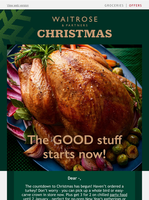 Waitrose: Merry Christmas, —! | Milled