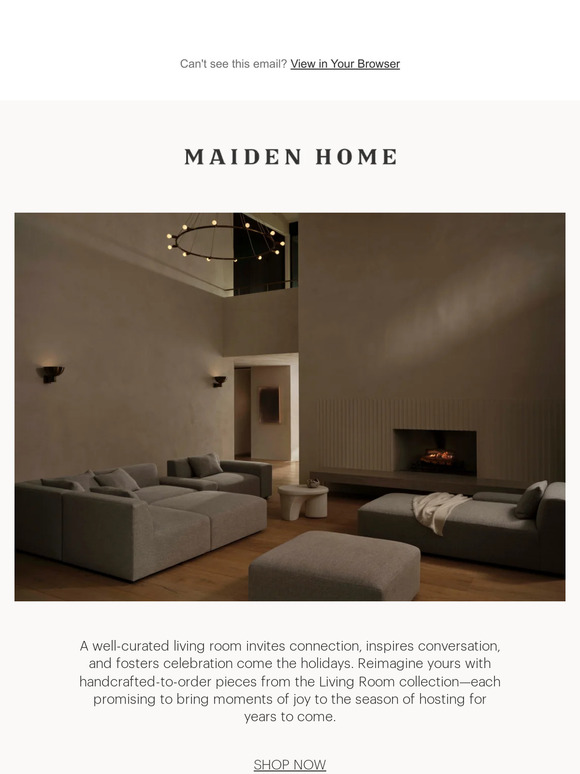 Maiden Home: Elements of a Welcoming Living Room | Milled