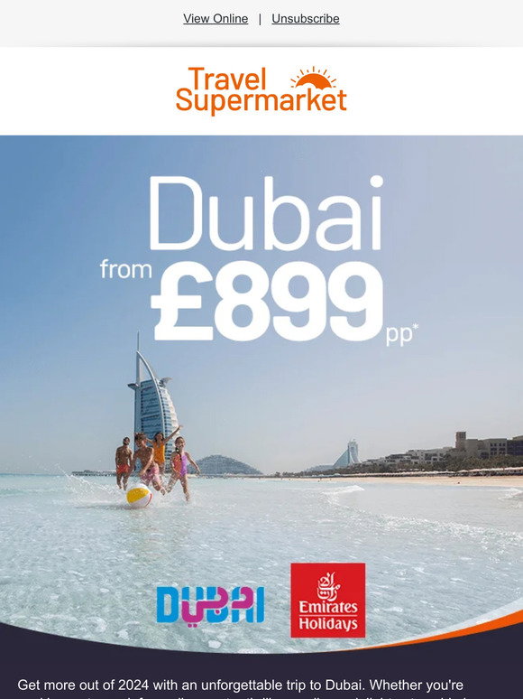 TravelSupermarket: Discover Dubai from £899pp* with Emirates Holidays 🤩 ...